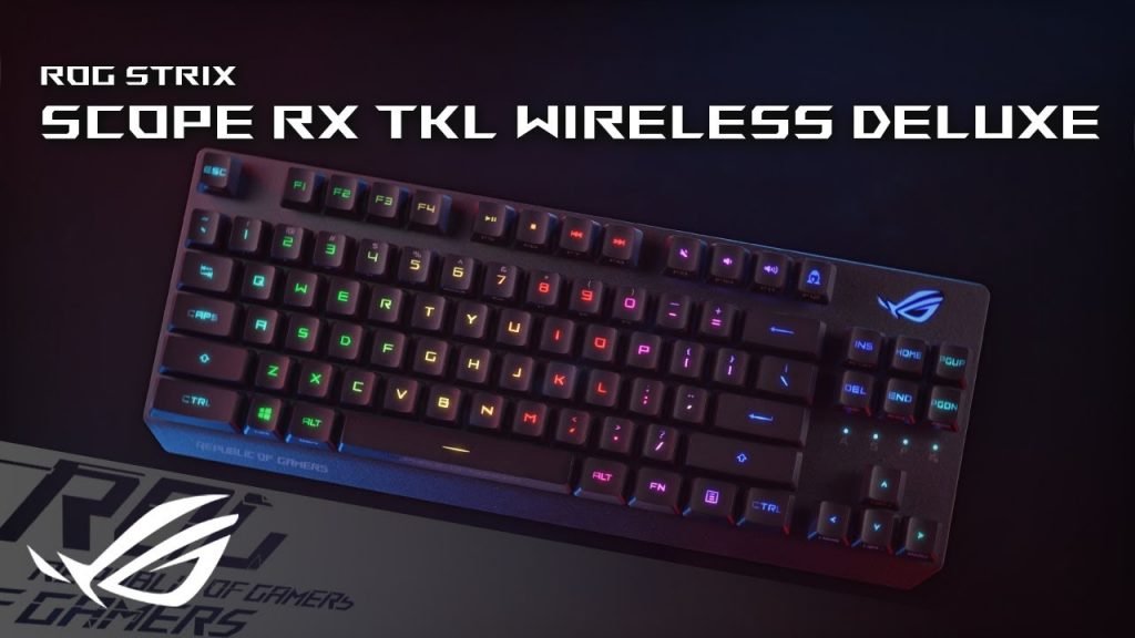 Asus ROG Strix Scope RX TKL Wireless Deluxe (ROG RX Switch) - Gamers Hub